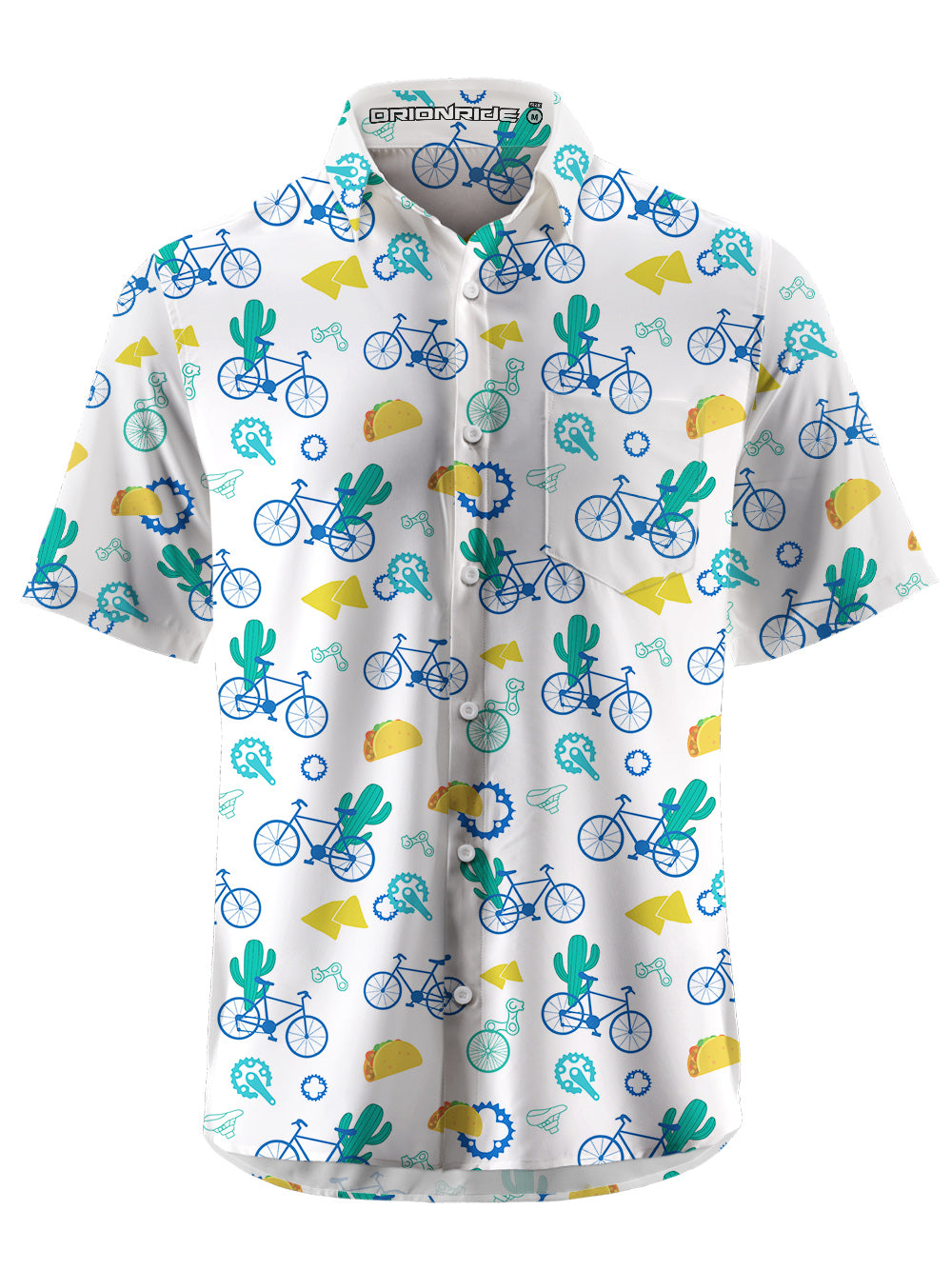 Orionride Short Sleeves Mexico Life Zipper Pockets Ultra Lightweight G