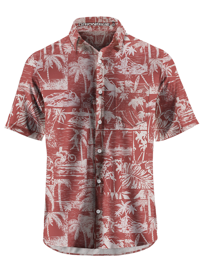 Orionride Island Memories Ultra Lightweight Short Sleeves Hawaiian shi