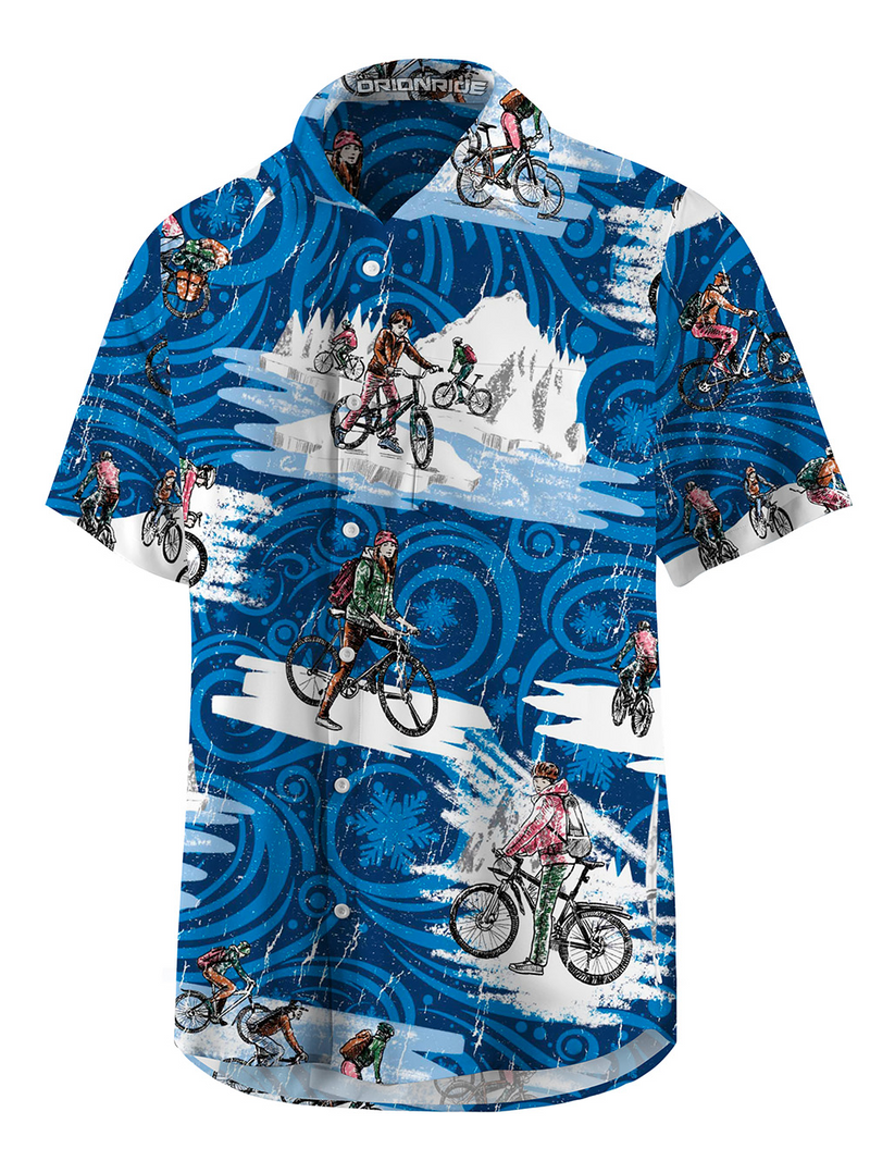 Orionride Short Sleeves Snow Biking Zipper Pockets Ultra Lightweight G